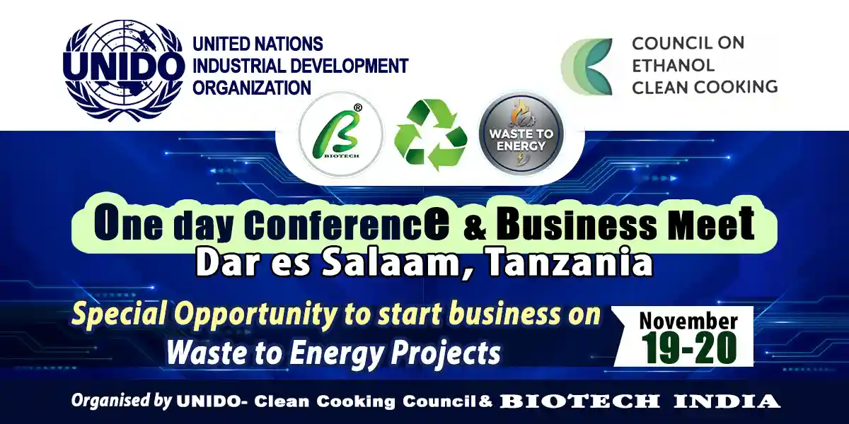 Waste to Energy Business Meet Tanzania 2025 | BIOTECH INDIA & UNIDO